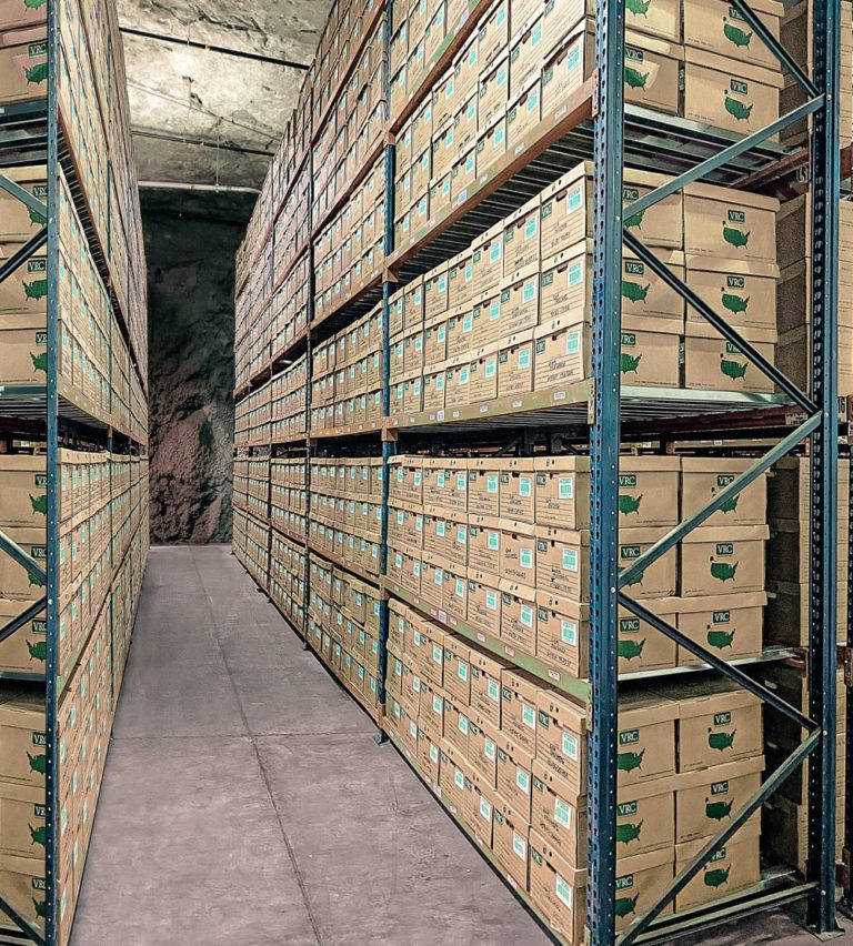 Secure Underground Storage Facilities - Vital Records Control
