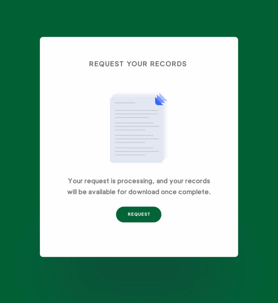 VitalChart Patient Request: Request Medical Records Online