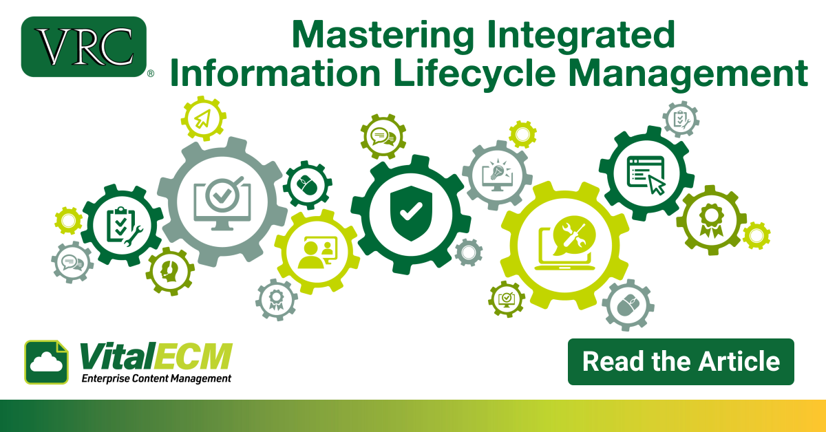 Mastering Integrated Information Lifecycle Management (ILM) | VRC